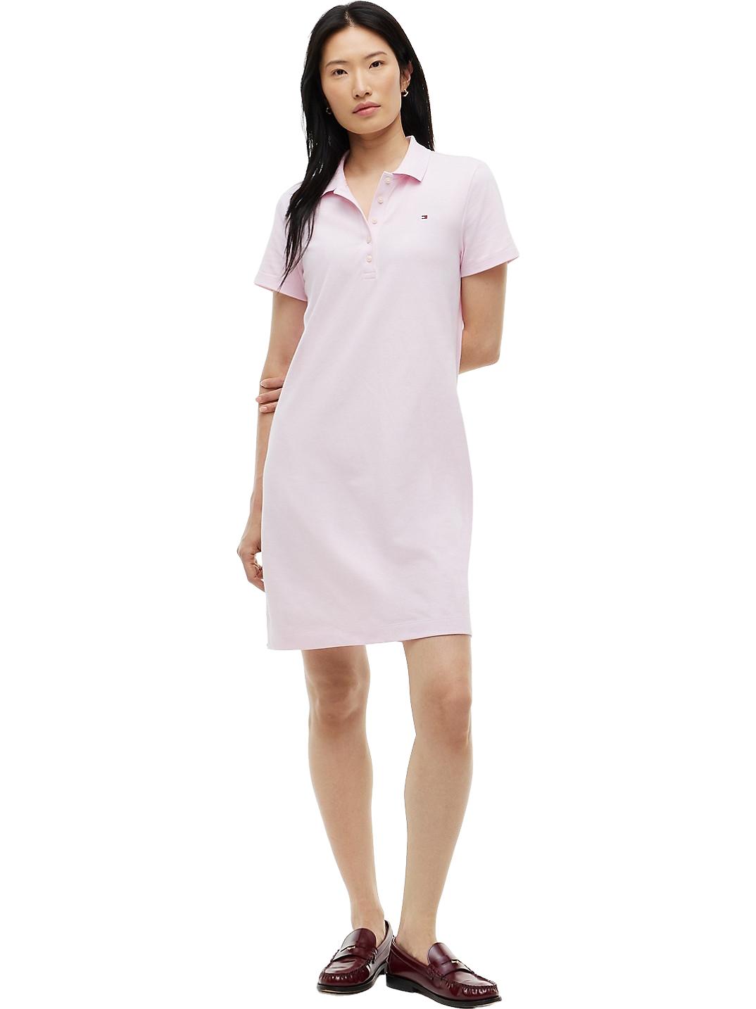 TOMMY HILFIGER Tommy Hilfiger Classic Fit Stretch Cotton Polo Dress